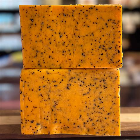 Crackington Red Leicester Black Pepper Jadore Fine Cheese And Chocolate