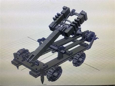 Catapult Made In Autodesk Maya By Disel91 On Deviantart