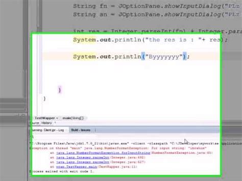 Course Java SE API Wrapper Classes And Exception YouTube