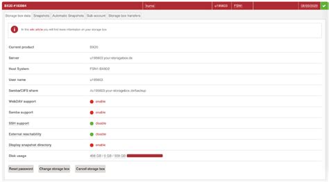 Using A Hetzner Storage Box As A Restic Backend For Backups · Stans Blog