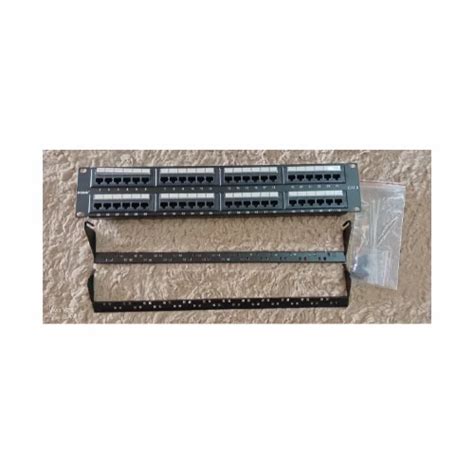 Unshielded 48 Port Full Loaded Patch Panel At Best Price In Chennai