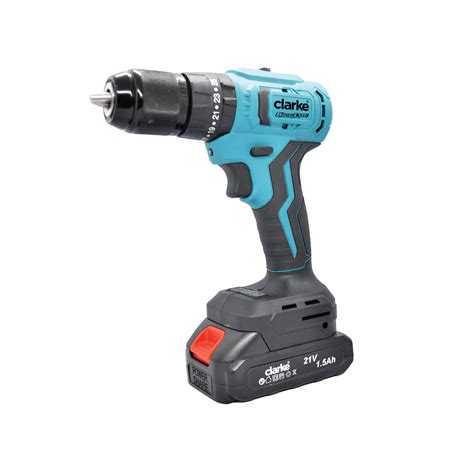 Clarke Clcrd21hd 21v Cordless Drill Withcharger