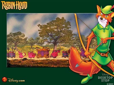 Robin Hood Cartoon Wallpapers Wallpaper Cave