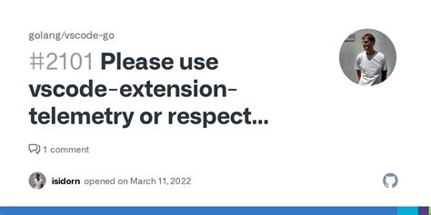 please use vscode extension telemetry or respect telemetry