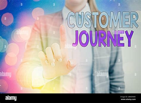 Handwriting Text Writing Customer Journey Conceptual Photo Product Of