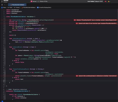 Swift Compiler Error “cannot Call Value Of Non Function Type ‘module