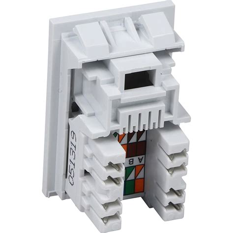 Buy Excel 100 297 Cat6 Utp Unscreened Rj45 Module Lj6c Low Profile