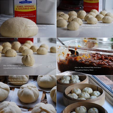 Awayofmind Bakery House Char Siu Bao Steamed Bbq Pork Buns 叉烧包