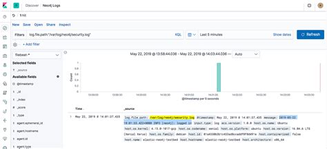 neo4j logging monitoring with elastic cloud and elk stack by david