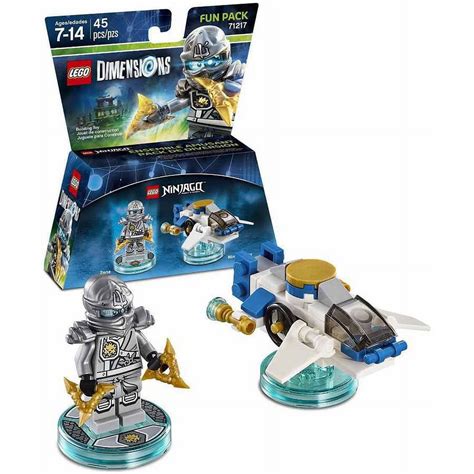 Lego Dimensions Zane Fun Pack Ninjago Zane Includes Ninja Copter