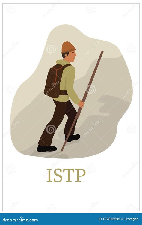 Istp Mbti Type Character With The Introverted Sensing Thinking Royalty Free Illustration