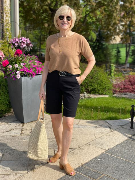 A Classy Way To Wear Shorts Over 50 Artofit
