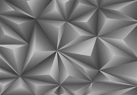 Abstract Gray Triangle Polygon Pattern Background Texture Vector