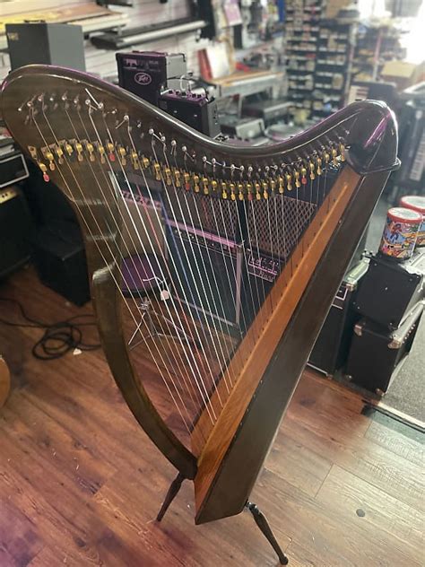 Aoyama 120a 34 String Lever Harp Reverb