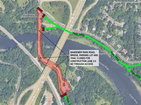 June 3 5 North Side Of Bandemer Park To Temporarily Close For Tunnel