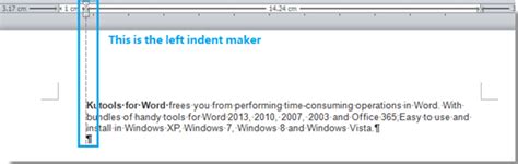 Quickly Remove All Left Tab Space Indents In Word