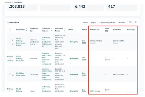 How To Run Emissions Calculations Using Estimation Methods Validere Knowledge Base