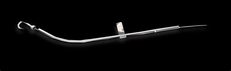 Engine Oil Dipstick Tube With Mounting Bracket Stainless Steel Fit For