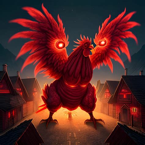 Demonic Chicken Tending On The Chickens Can Feel Like Runnin With The