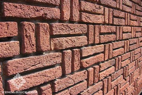 انواع آجر چینی نما در دیوارهای سنتی انواع چیدمان و الگو دیوار چینی