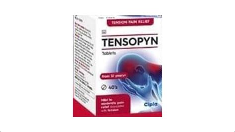 Cipla Tensopyn 40 Tablets Youtube
