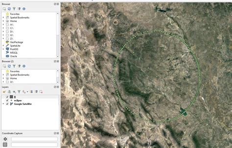Creating Convex Hull Of Set Of Points Using Qgis Geographic