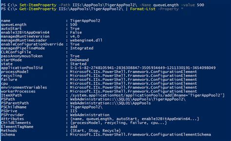 Mobilo Blog Archive Powershell I Iis 05 Application Pools