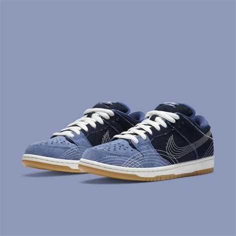 Nike Sb Dunk Low Pro Sashiko Exclusive Release In Europe