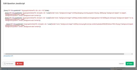 Is There A Code For The Drag And Drop Questions So Respondents Are Dragging Words Into An Image