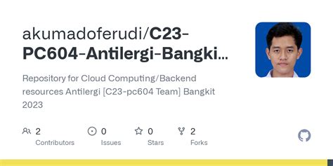 GitHub Akumadoferudi C PC Antilergi Bangkit Cloud Backend Repository For Cloud
