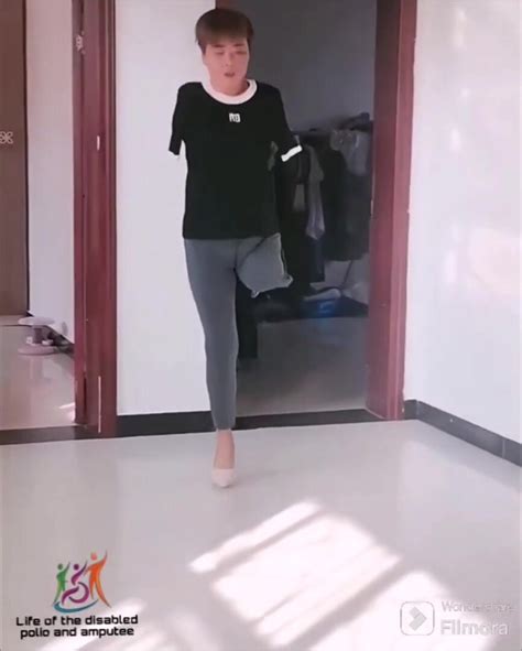 Chinese Triple Amputee Lady Chinese Triple Amputee Lady