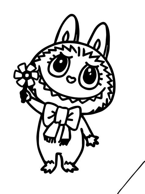 Printable Labubu Coloring Page Download Print Or Color Online For Free