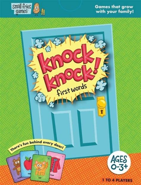 Knock Knock First Words Rent Shuffle And Roll