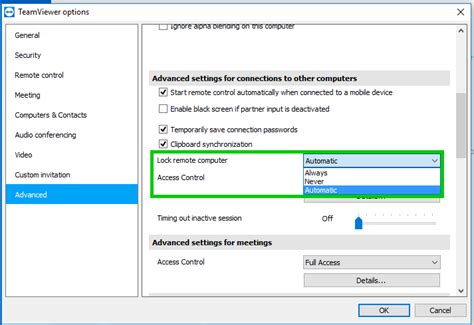 How Can Prevent To Lock Computer When Connection Close Teamviewer Support