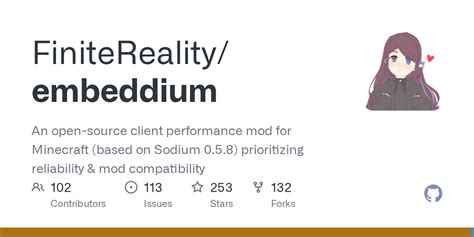 Releases FiniteReality Embeddium GitHub