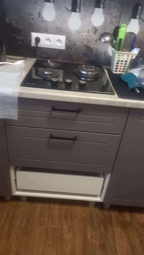 Кухонный гарнитур угловой Сектор 2 4х1 6 м мебель для дома и кухни Белый Базальт купить C