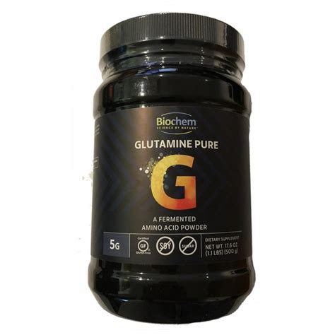 Biochem Glutamine Pure 11 Lbs 500 Grams L Glutamine Amino Acids
