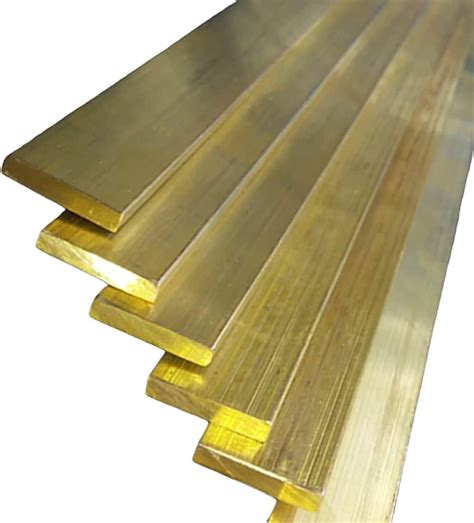 Brass Flat Bar Flat Strips Many Sizes Available Massive Selection Of