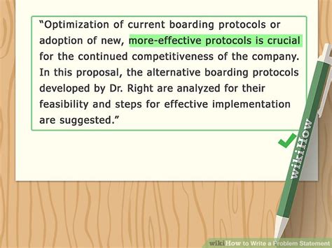 The Best Way To Write A Problem Statement With Example