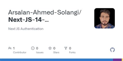 Arsalan Ahmed On Linkedin Github Arsalan Ahmed Solanginext Js 14