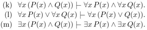 solved prove the validity of the following sequents in predicate logic