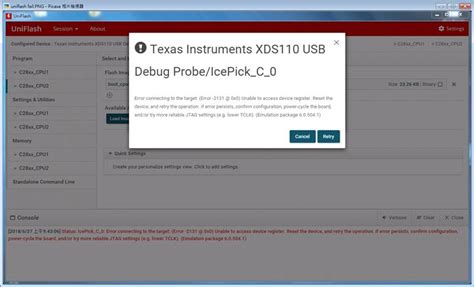 tms320f28377d xds110 programming tms320f28377d issue c2000