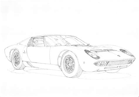 Lamborghini Miura P400 S Italian Midengine Classic