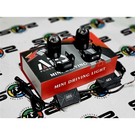 Aes Mini Driving Light V4 60watts Shopee Philippines