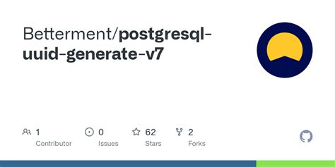 Github Betterment Postgresql Uuid Generate V