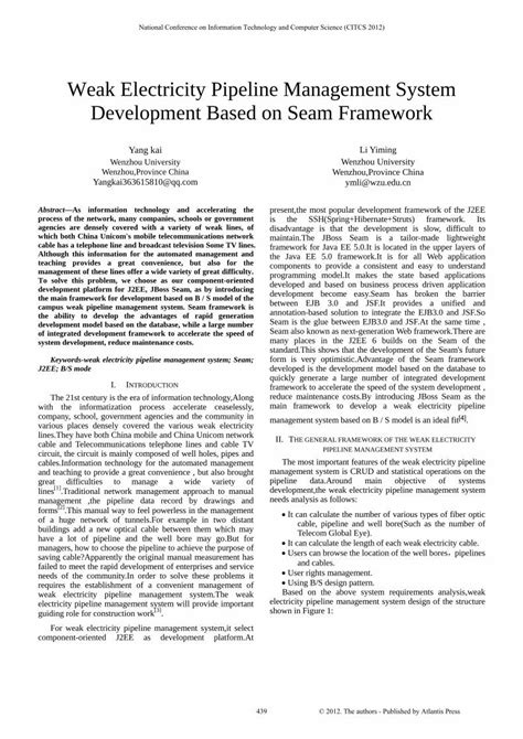 Pdf Weak Electricity Pipeline Management System Development Based On Dokumen Tips