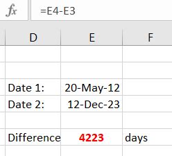 Quick Tip Get Difference Between Two Dates In Excel In A Readable Format Ahmed AbdelFattah Blog