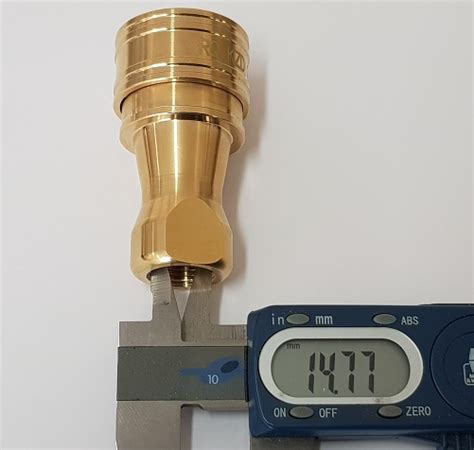 Brass Snap Connector Coupler 38 Austates Pest Equipment