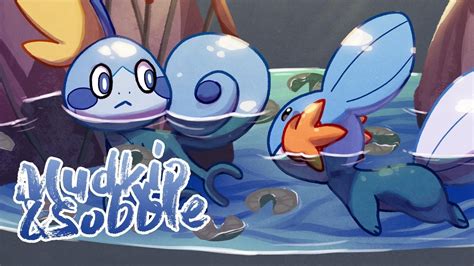 Sobble And Mudkip Speedpaint Youtube