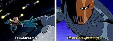 Remember When Slade Saved Robin Just To Continue Beating Him Up R Teentitans
